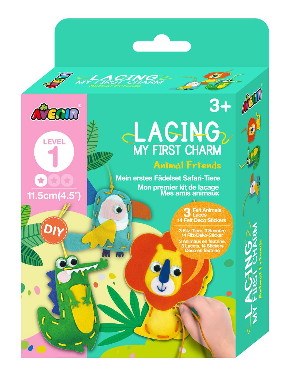 Avenir - My First Lacing Kit ANIMAL FRIENDS - homesewn