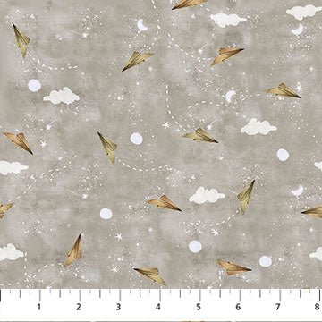 Paper Airplane - Beige - Figo Quilting Cotton – homesewn