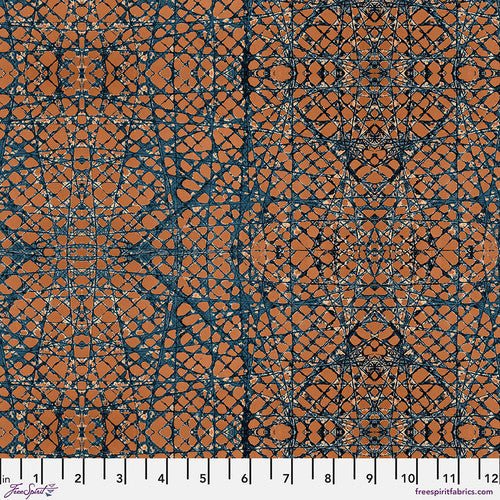 Trailing Vines - Orange Lily - Rust in Bloom – homesewn