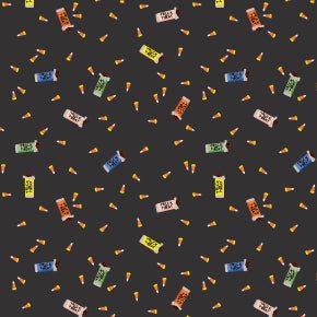 Trick or Treat - Black - Rifle Paper Co. Halloween - homesewn